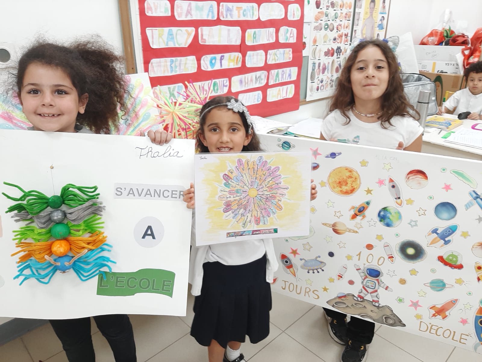 Le projet des 100 jours en CP ! | ÉCOLE FRANCAISE INTERNATIONALE DE DJEDDAH