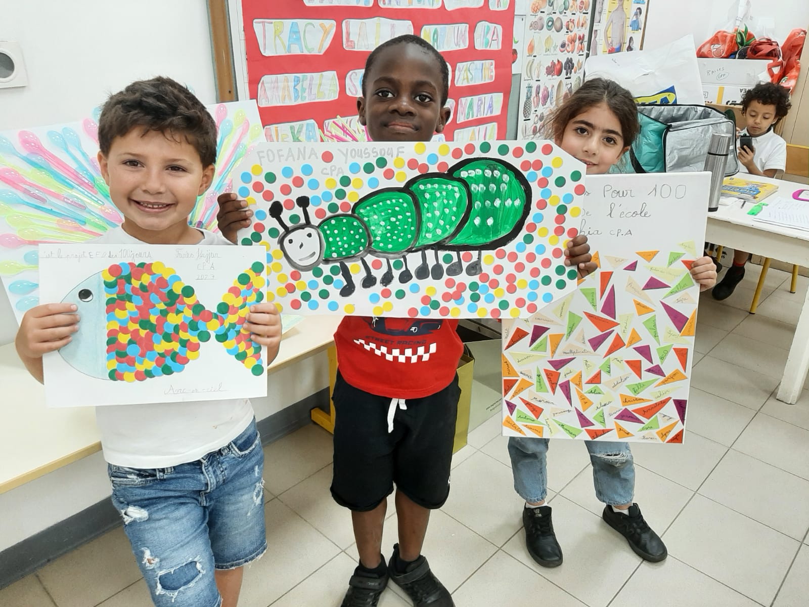 Le projet des 100 jours en CP ! | ÉCOLE FRANCAISE INTERNATIONALE DE DJEDDAH